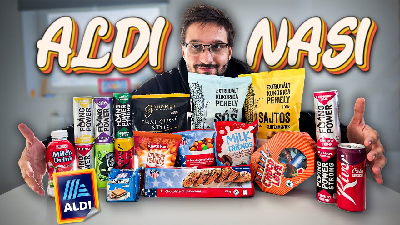 ALDI SAJÁT MÁRKÁS TERMÉK KÓSTOLÁS🤩 - YouTube