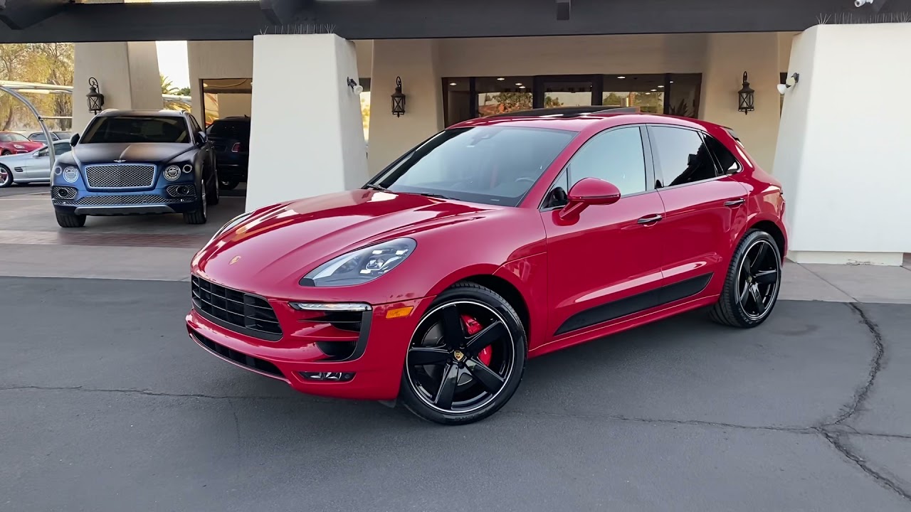 2018 Porsche Macan GTS in Carmine Red - YouTube