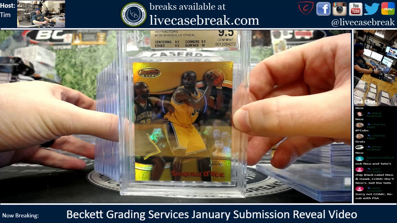 4 Black Labels! January Submission Beckett Grading Services Reveal ...