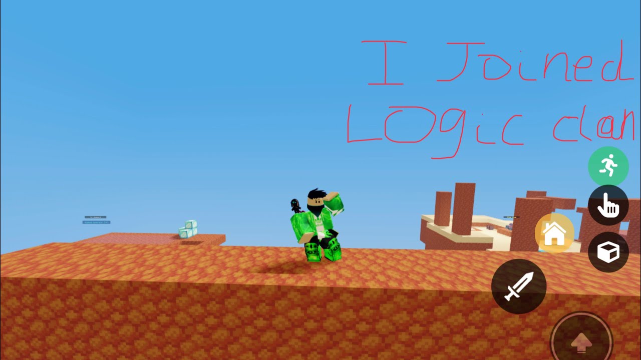 Joining Logic clan in Roblox bedwars - YouTube