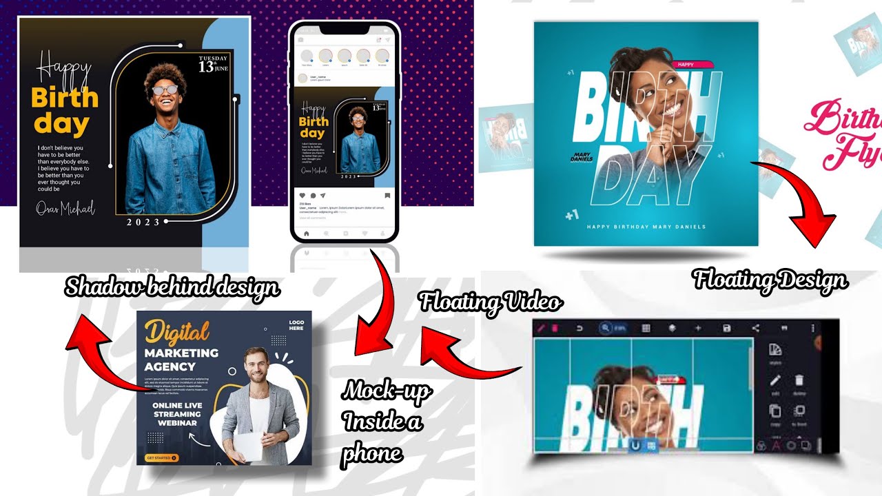 Boost Clicks | Create Stunning YouTube Thumbnails with Shadows ...
