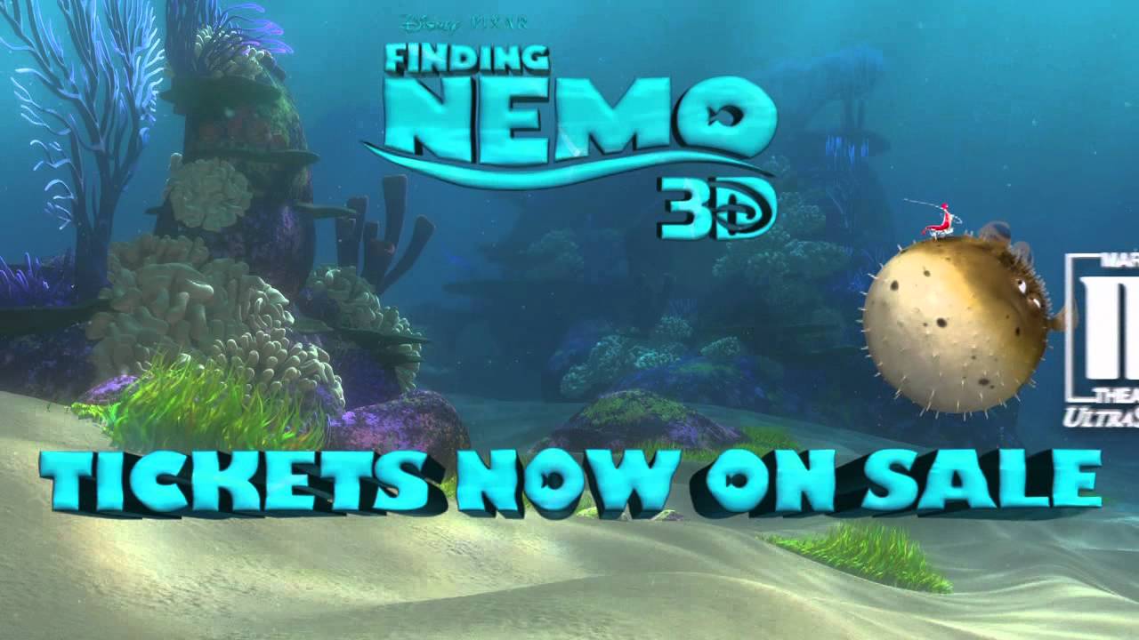 Finding Nemo 3D - Tickets Now On Sale! - YouTube