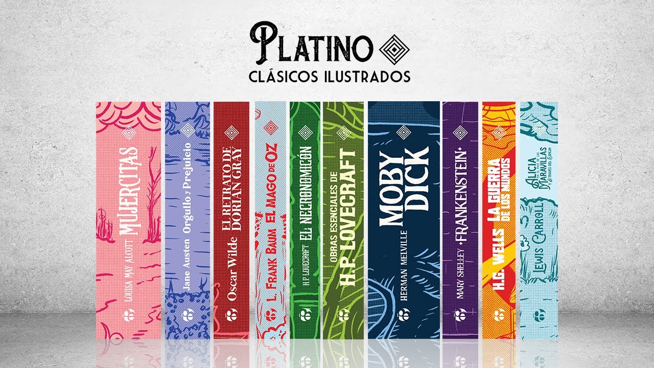 Plutón Ediciones: Platino Clásicos Ilustrados - YouTube