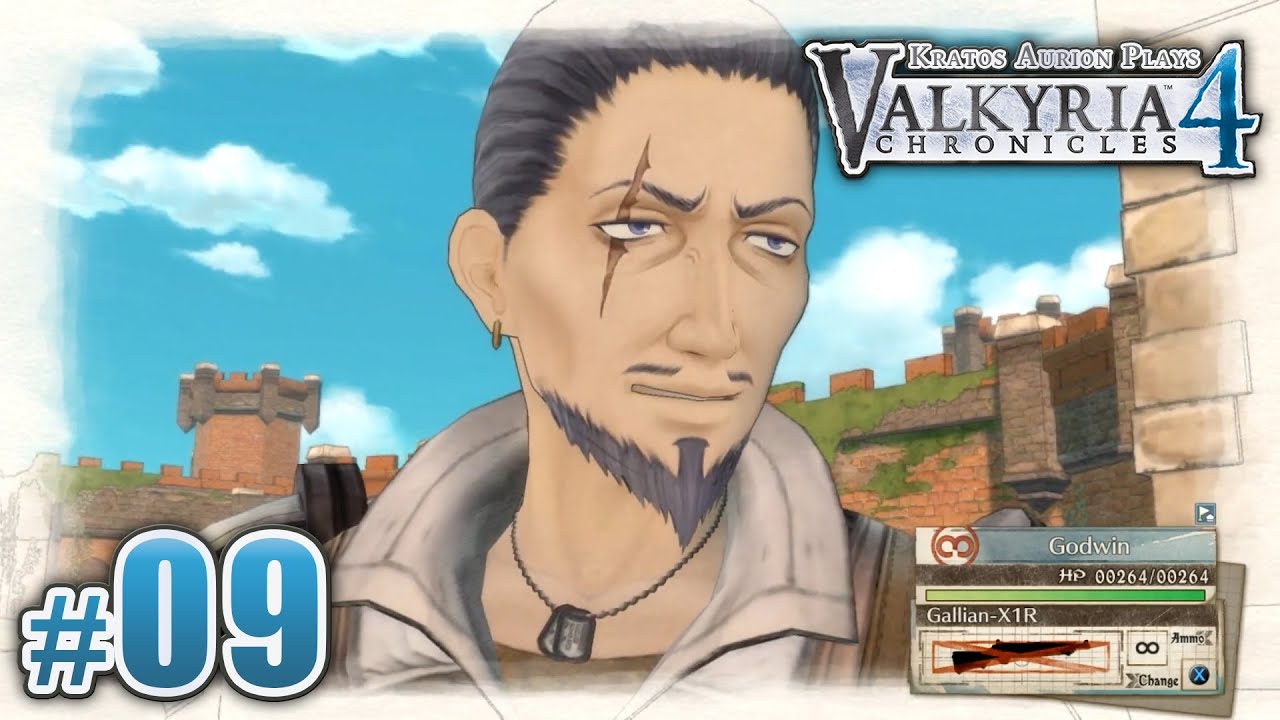 Kratos plays Valkyria Chronicles 4 Part 9: Lone Wolf Godwin! - YouTube