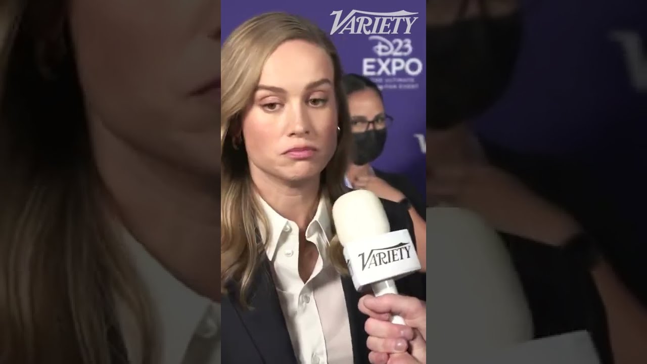 "I don't know. Does anyone want me to do it again?" Brie Larson when ...