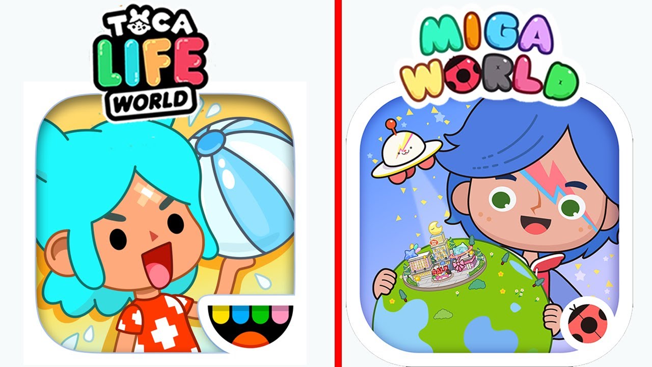 Toca Life World vs Miga Town: My World | Who's The Best ?? - YouTube