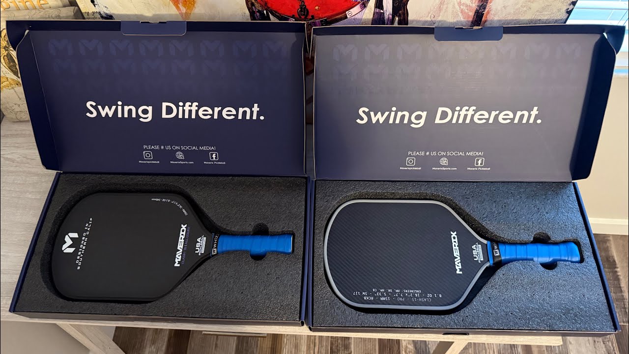 Testing the Maverix pickleball paddles - YouTube