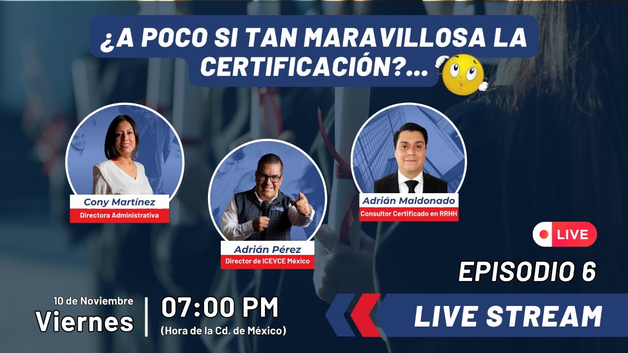 ¿A poco si tan maravillosa la Certificación?... - YouTube