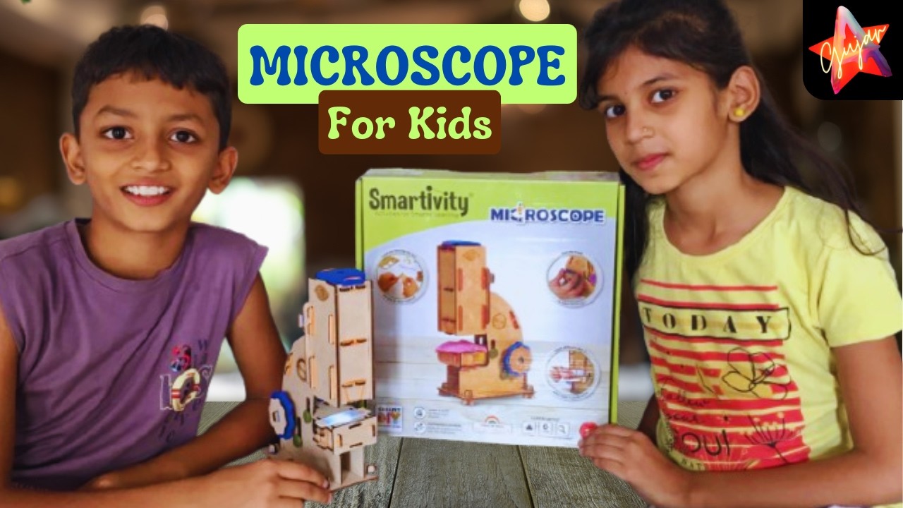 Smartivity Microscope for Kids DIY Science Toy - YouTube