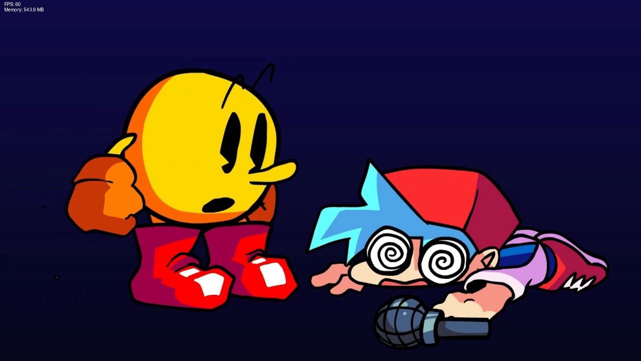 FNF vs PACMAN UPDATE 2 - YouTube