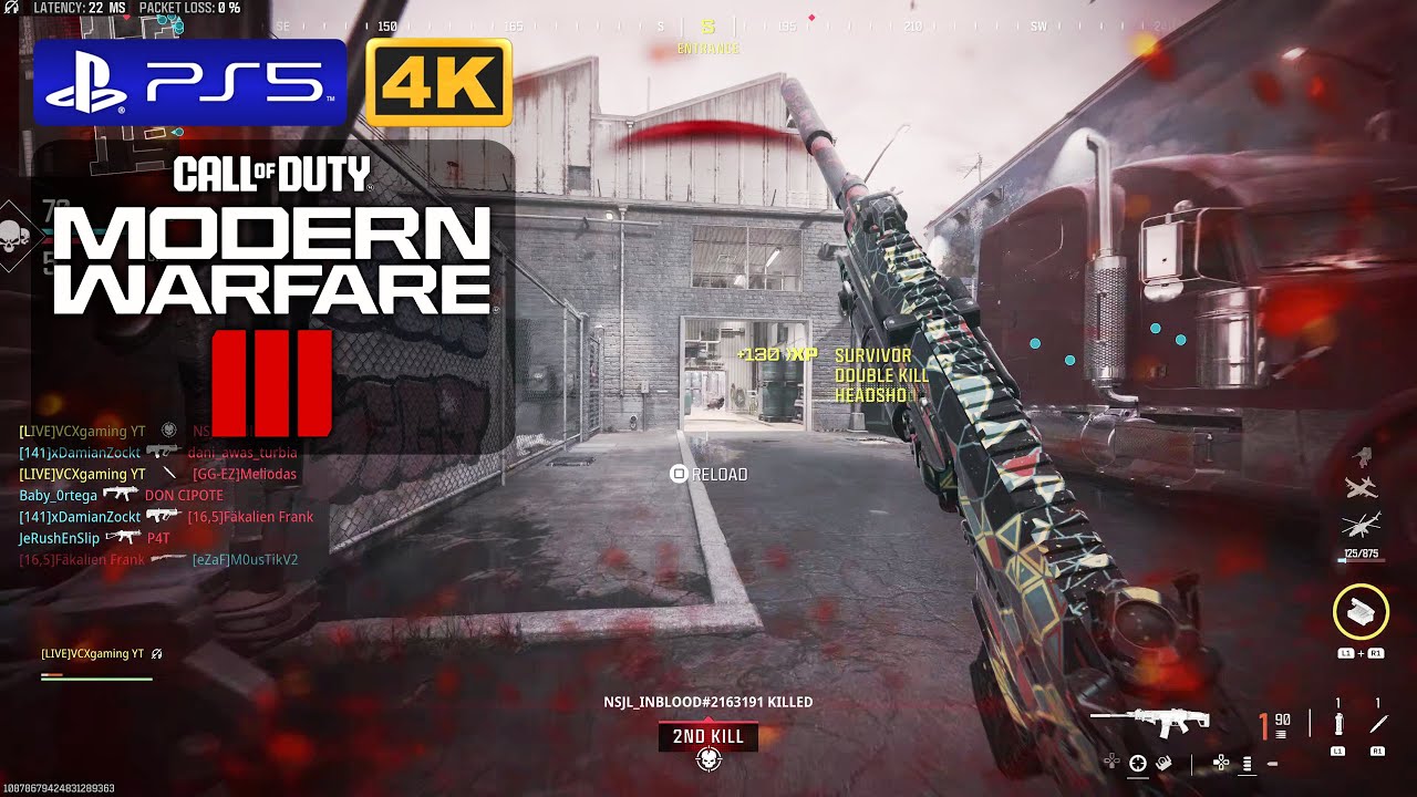 Call of Duty MW3 MEAT Map Multiplayer PS5 Gameplay [4K] - YouTube