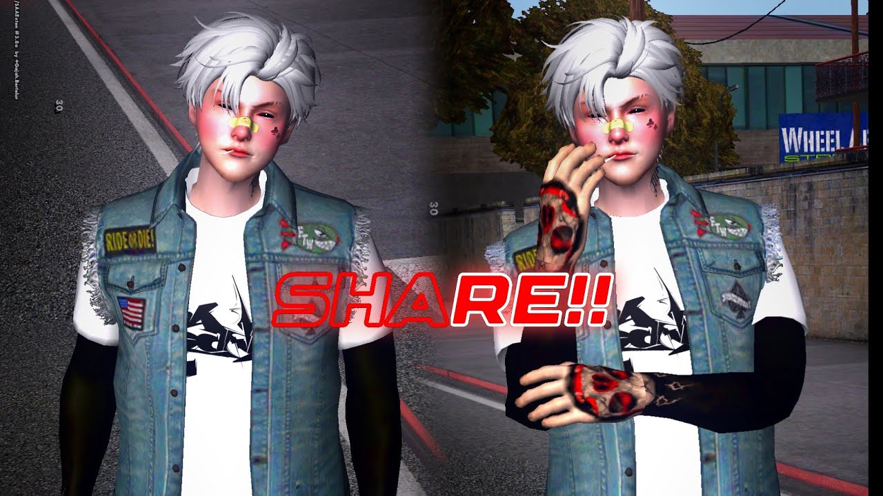 SHARE ‼️SKIN FIVEM IC.LYNX STYLE BIKERS KHECE🔥GTA SA/SAMP - YouTube