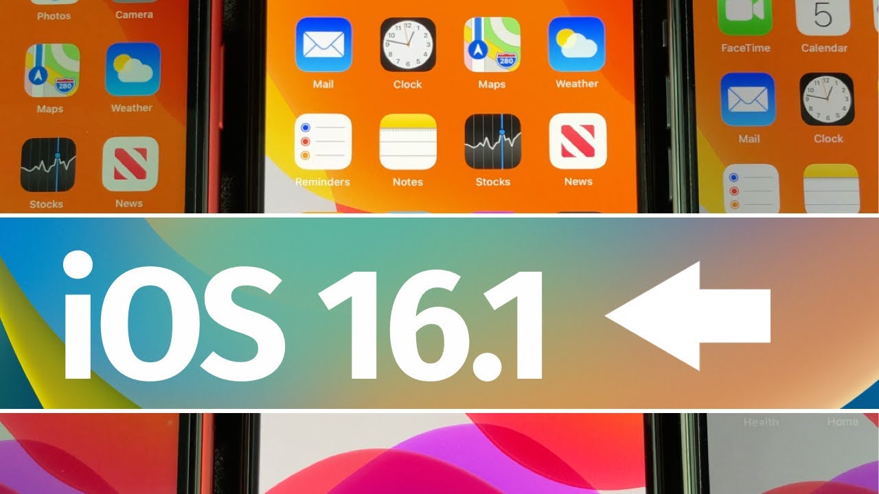 How to Update iOS 16.1 - iPhone X, iPhone XR, iPhone XS, iPhone XS Max ...