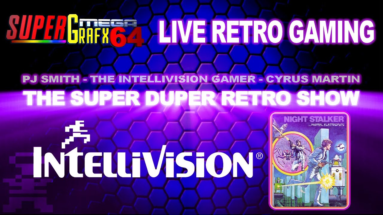 The Super Duper Retro Show - Night Stalker - Intellivision - YouTube