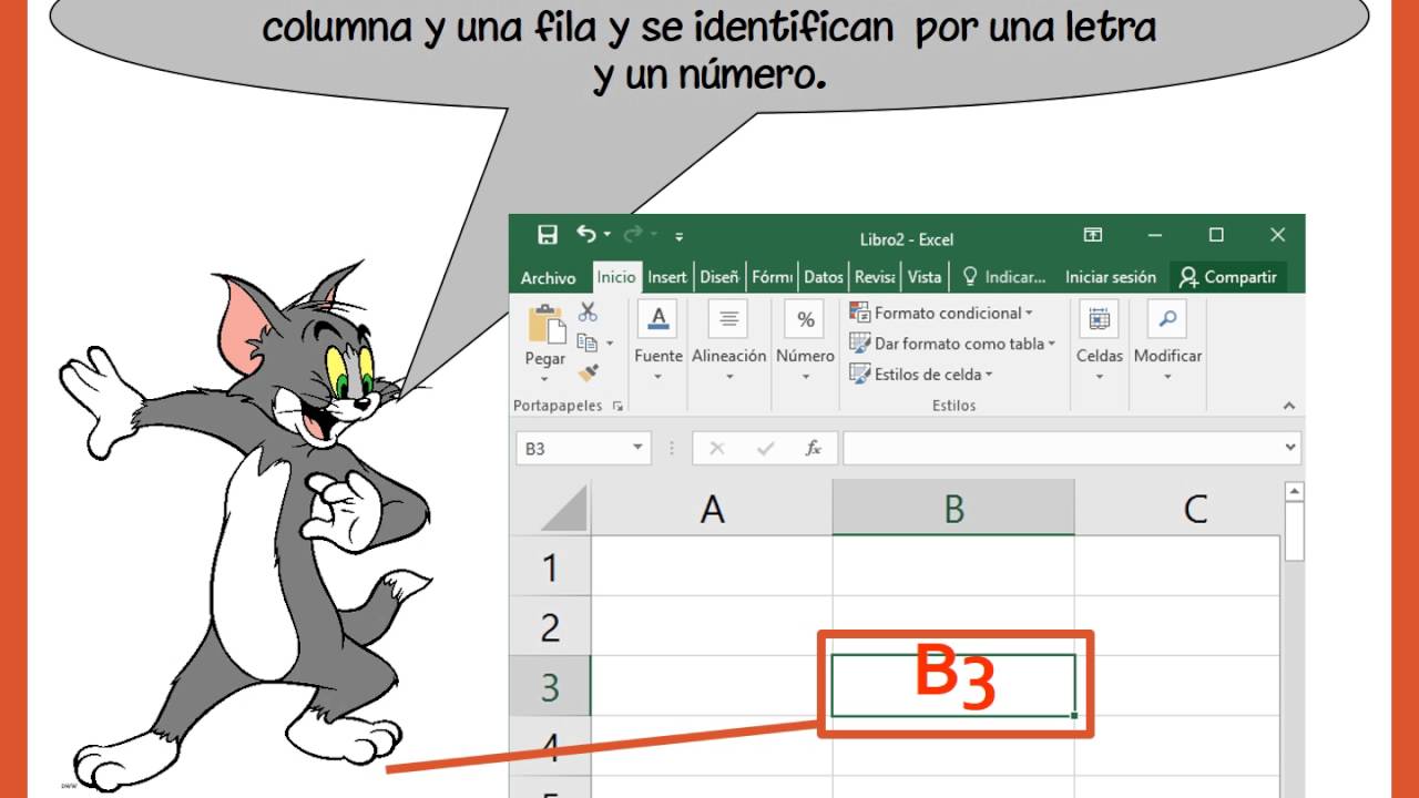 EXCEL (ELEMENTOS DE HOJA DE CÁLCULO) - YouTube