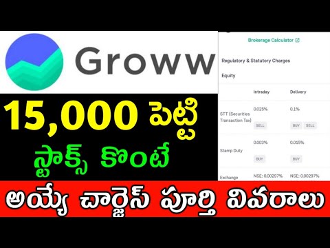 Groww App Brokerage & Hidden Charges 2025 | groww full charges ...