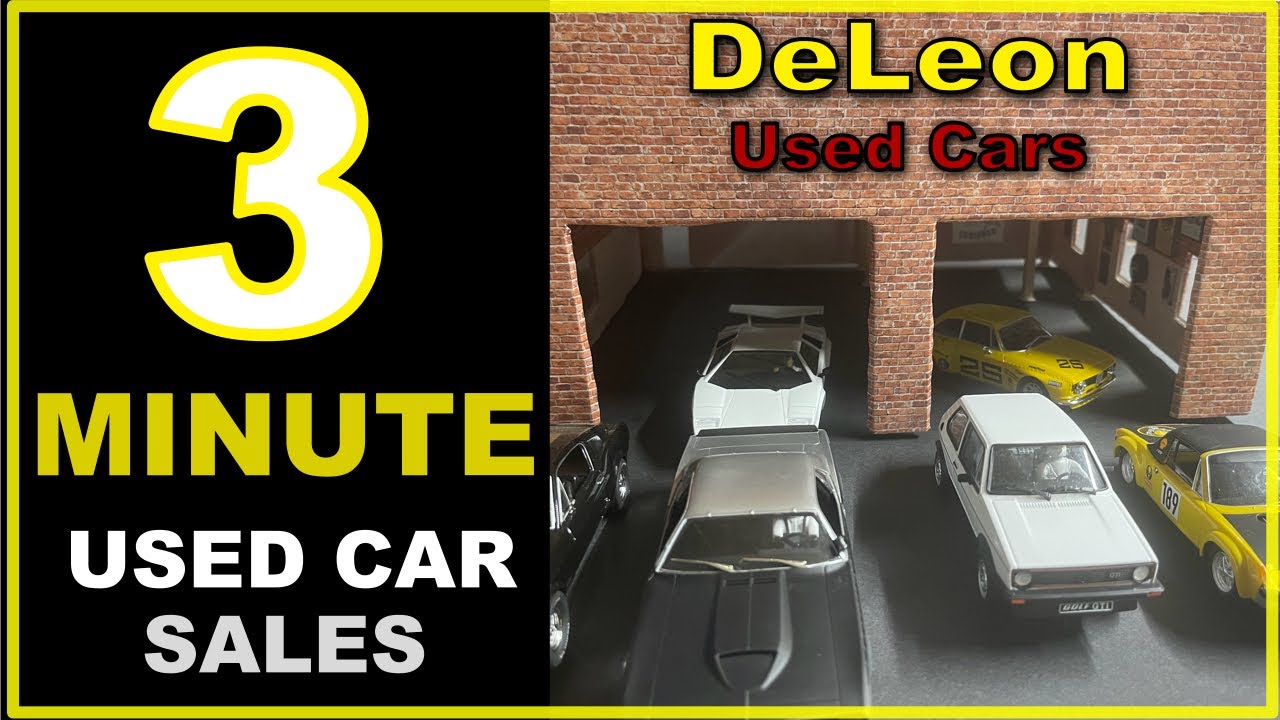 The DeLeon Slot Car Raceway-Used Auto Sales HD 1080p - YouTube