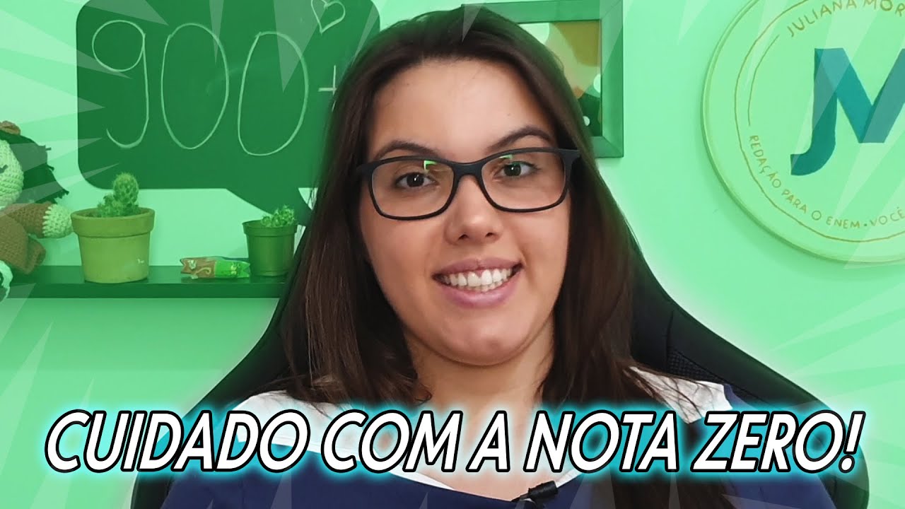 NÃO ZERE A REDAÇÃO DO ENEM! | SITUAÇÕES QUE LEVAM À NOTA ZERO - YouTube