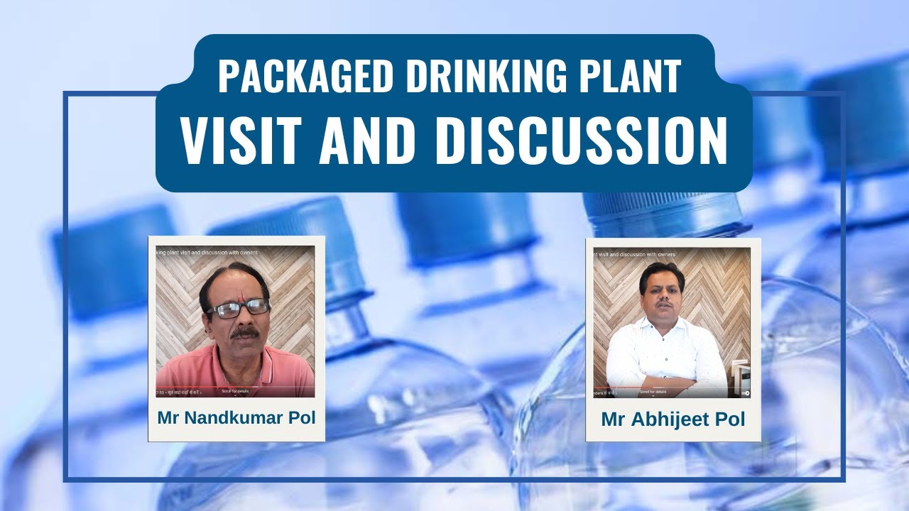 Life O2 Packaged Drinking plant visit and discussion with owners - YouTube