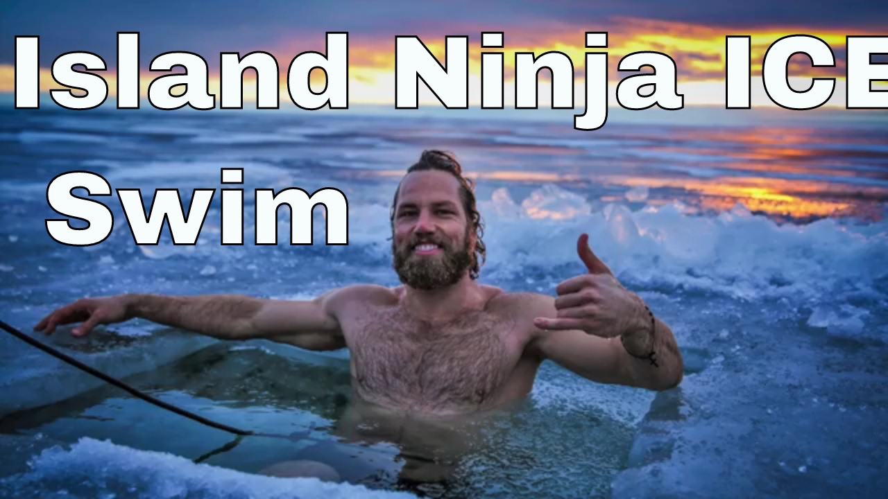 Ninja Warrior Alaskan Ice Swimming - #IslandNinja GoPro - YouTube