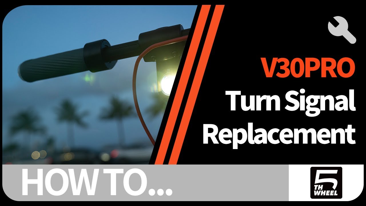 5TH WHEEL V30PRO | Turn Signal Replacement - YouTube