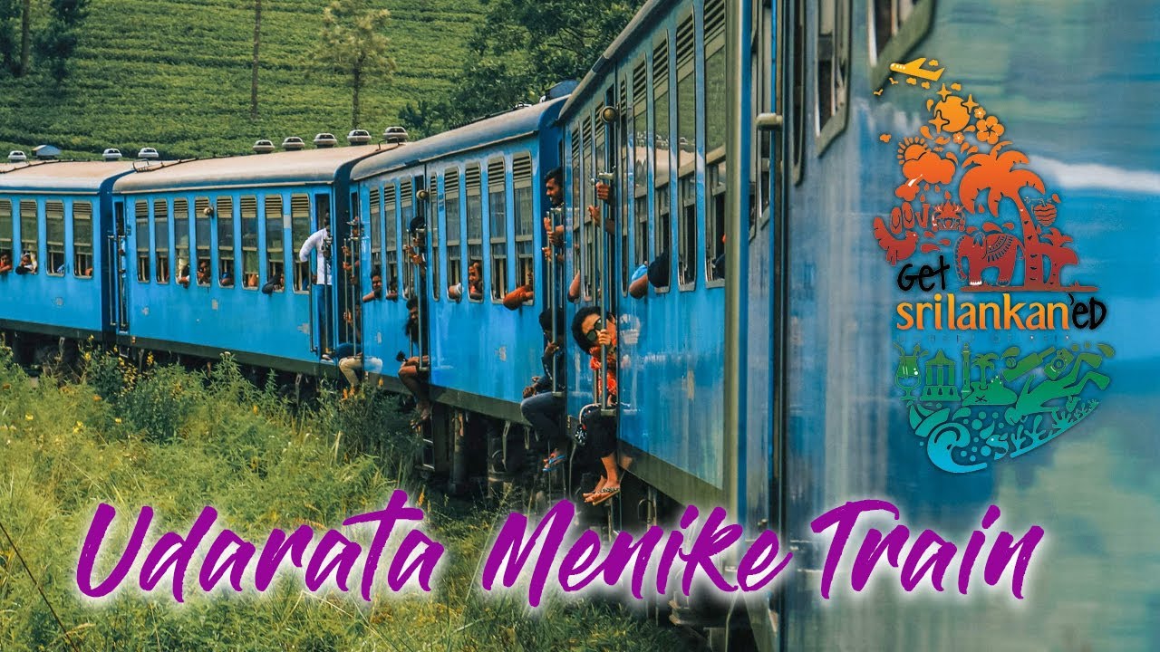 Udarata Manike Train to Badulla - YouTube