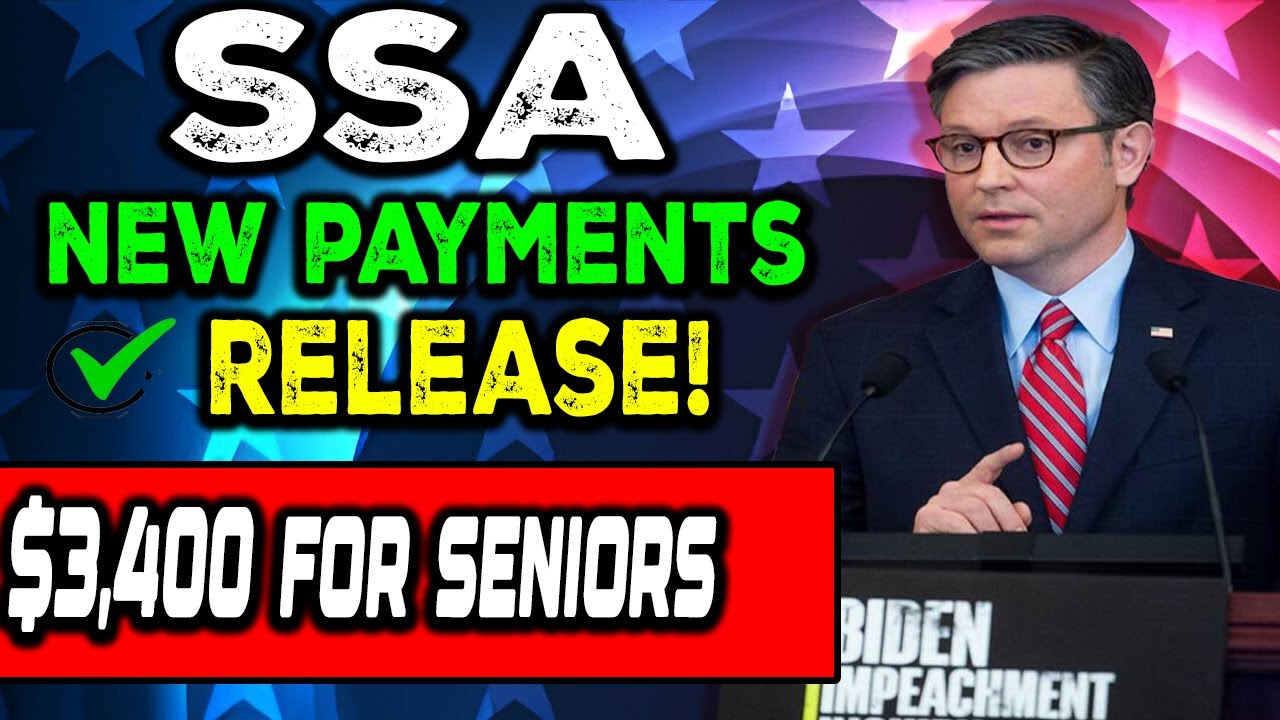 SSA: NEW RELEASE OF $3400 FOR SENIORS IN JUST 48 HOURS - DIRECT DEPOSIT ...