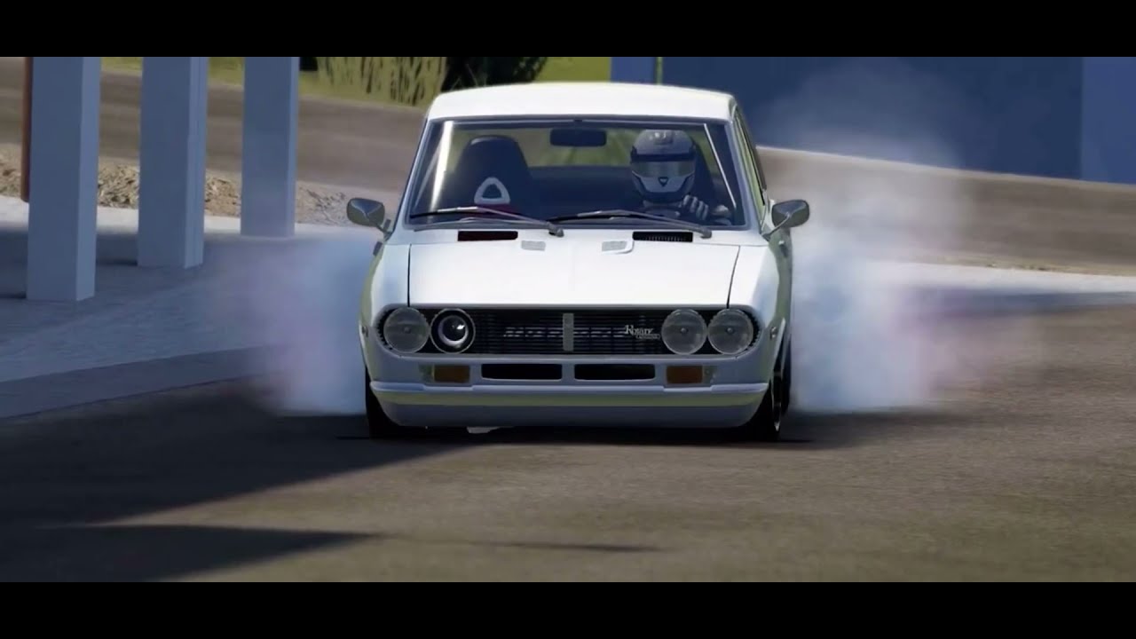 Mazda RX2 Burnout (Assetto Corsa) - YouTube