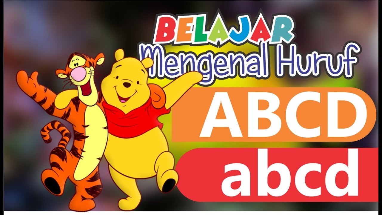 Belajar Mengenal Huruf ABCD | Besar - Kecil | Bahasa Indo | HD - YouTube