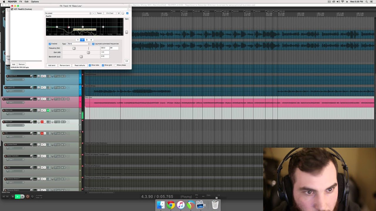 Mixing Metalcore With Alex 002 - Part 2 - Mixing Bass - YouTube