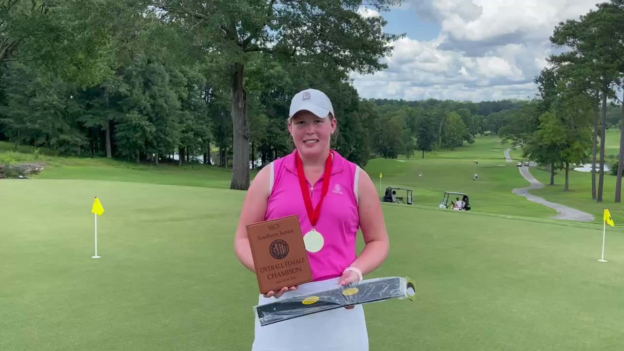 Taylor Trible - 2021 Southern Junior Overall Female Champion - YouTube