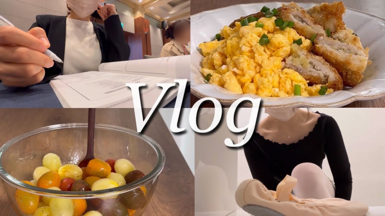 Vlog 휴가지만 더 바쁜 하루 학회갔다 요리 세 개하고 발레가는 대학병원 근무자이자 인스타 팔로워 2000 요리계정