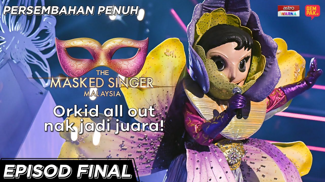 Orkid - Pudar | The Masked Singer 2 | Minggu FINAL - YouTube