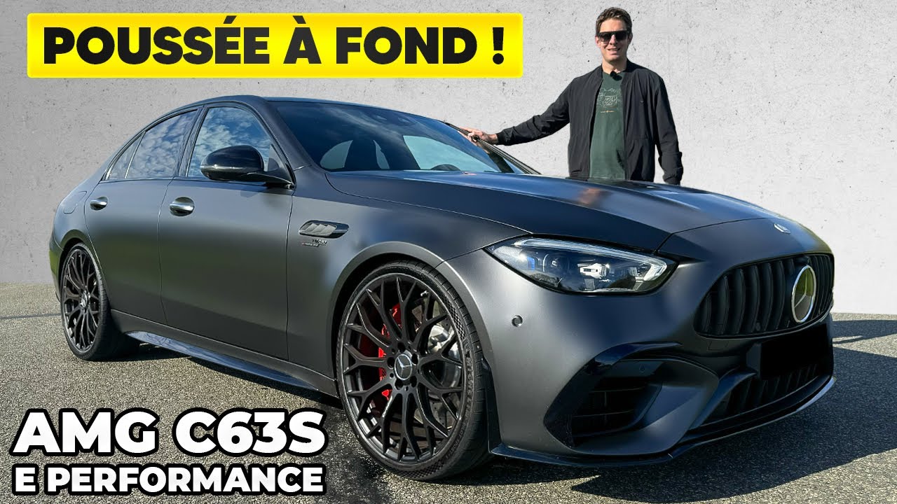 Essai Mercedes-AMG C63 S E Performance – 680 chevaux poussés à FOND ...