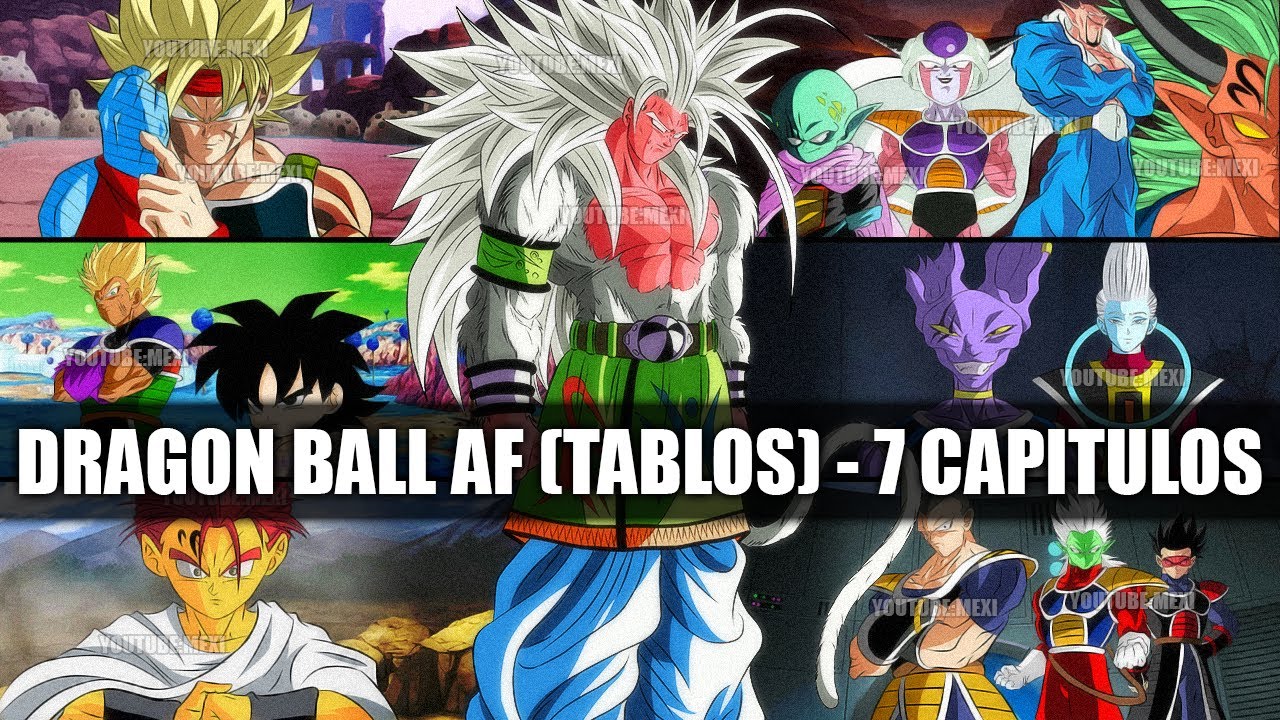 Dragon Ball AF Origins (Tablos) | 7 CAPITULOS | La Historia PERDIDA de ...