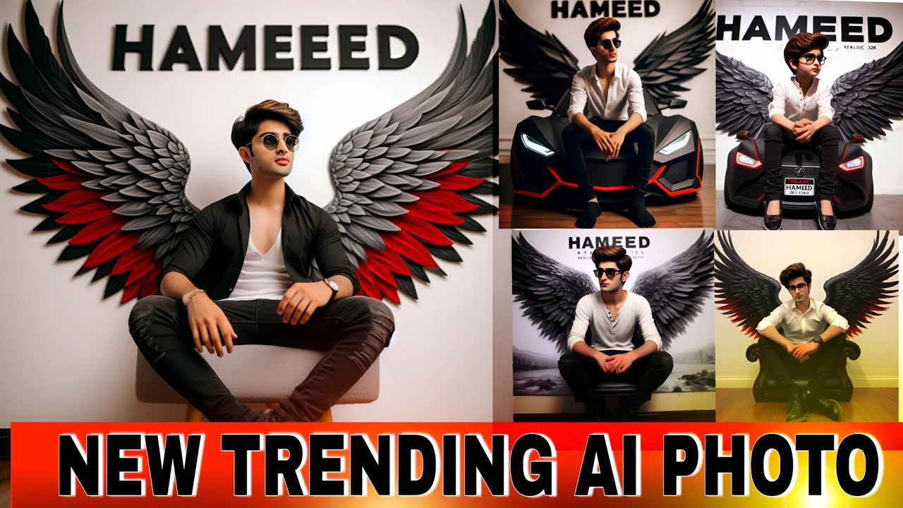 Bing Image Creator: 3D Wings Photo Editing 🔥 How To Create AI Wings ...