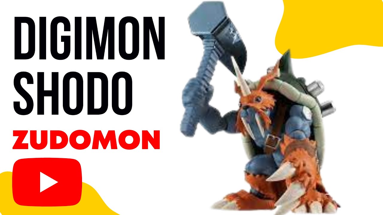 DIGIMON TOY SHODO - ZUDOMON - YouTube