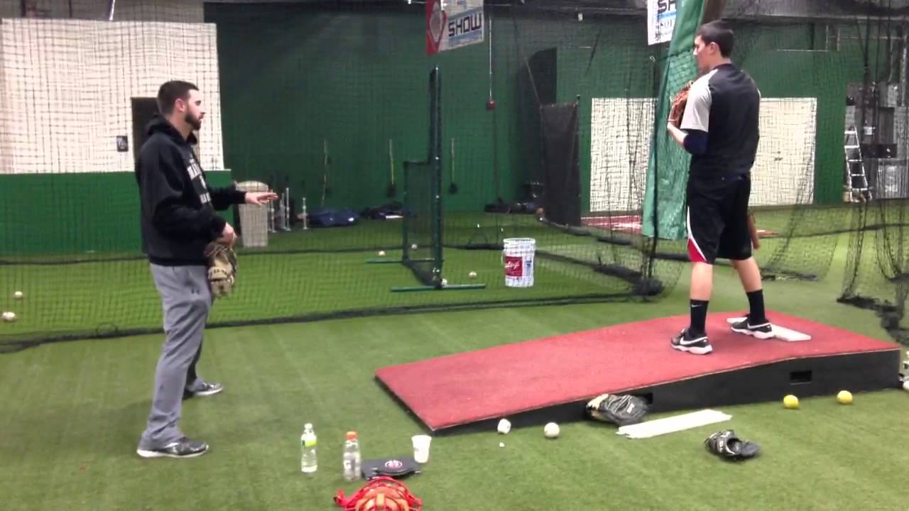 Jeff Allison giving a pitching lesson - Show Baseball - YouTube