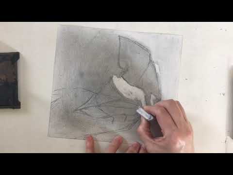 Day 1: Beginning your Crumpled Paper Value Drawing - YouTube