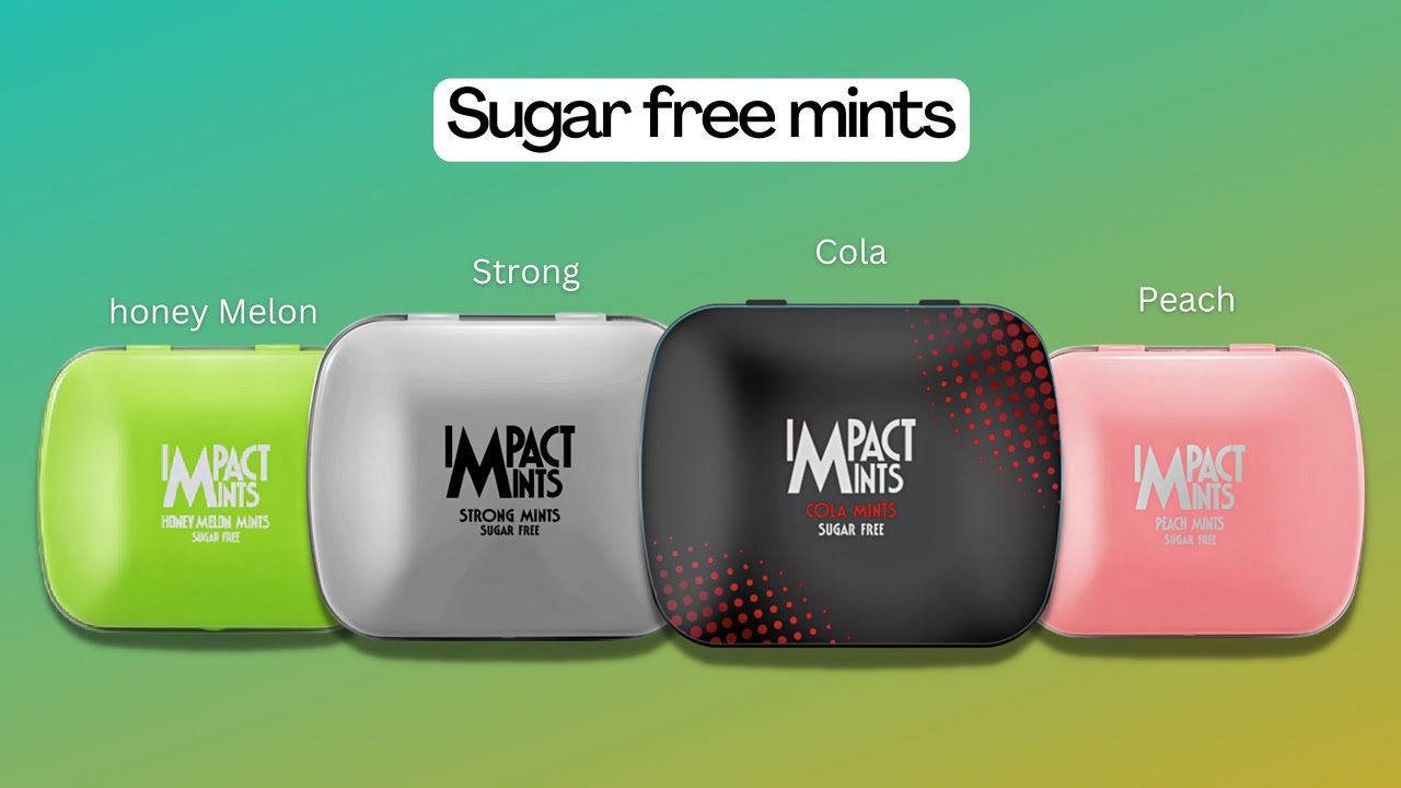 Honey Melon and Cola Flavour Mints - YouTube