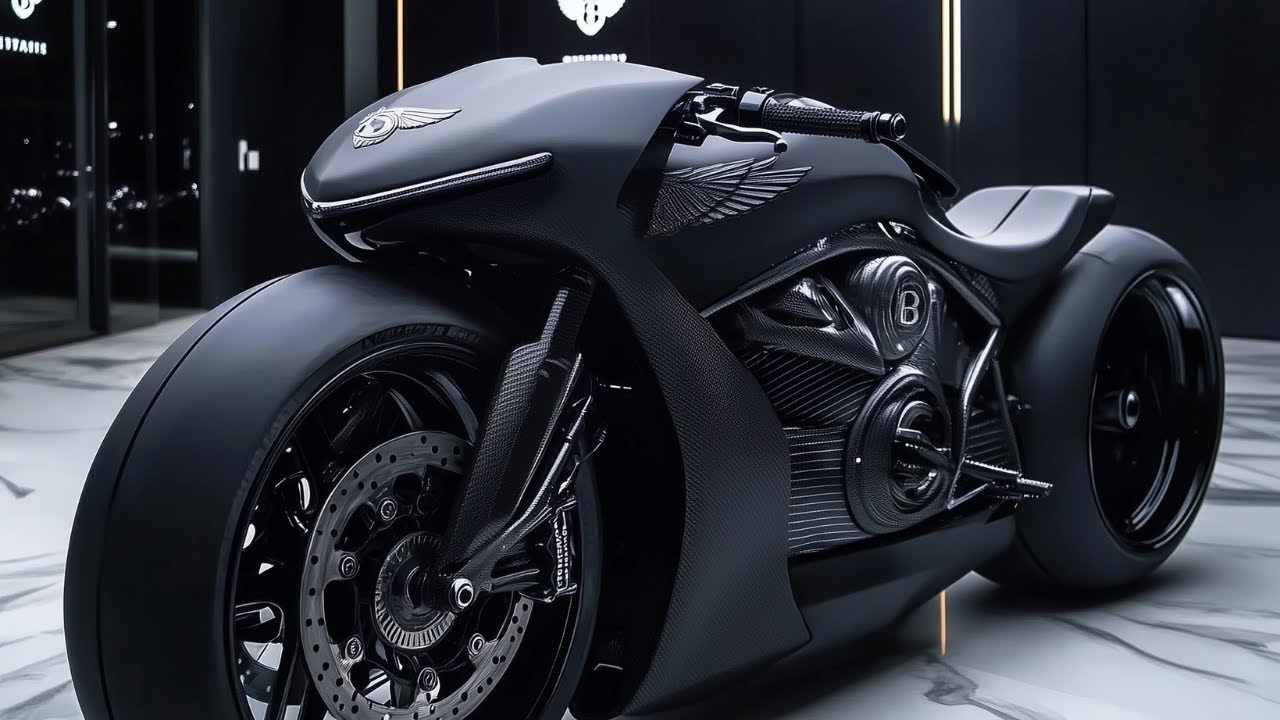 Matte Black Bentley Motorcycle The Future of Luxury - YouTube