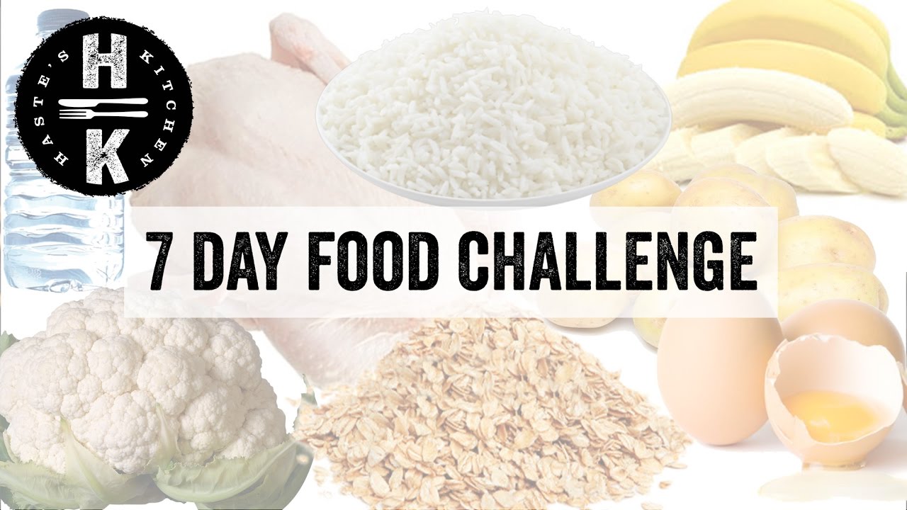 My 7 day Food Challenge vlog #Ad - YouTube