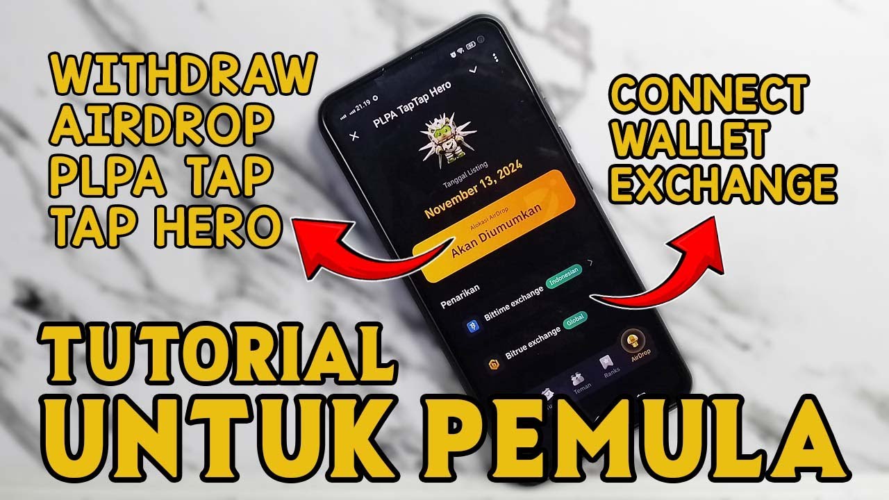 Cara Withdraw PLPA Tap Hero Airdrop Palapa Bittime | BKD tutorials Airdrop Withdrawal - YouTube