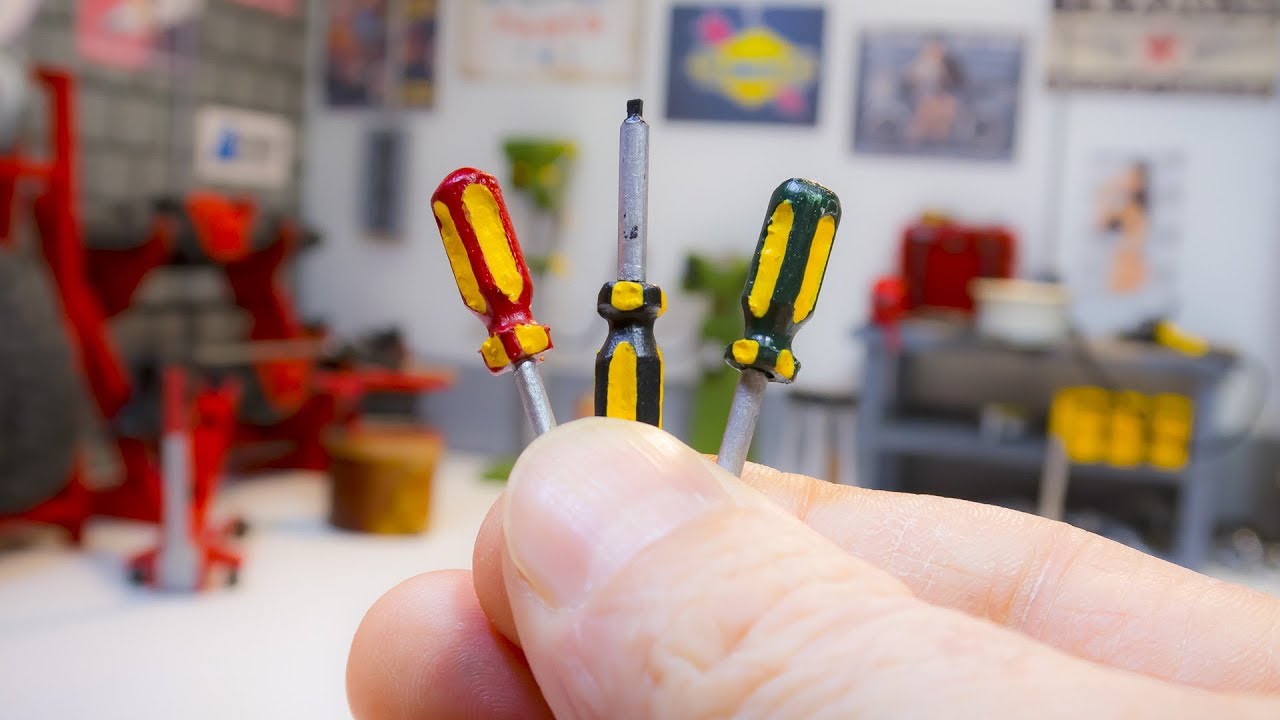 Handmade mini screwdriver - YouTube