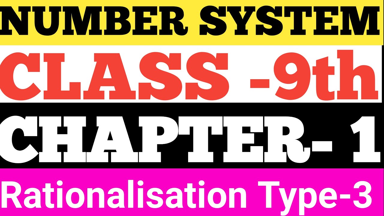 Number system class 9 !! Class 9 math chapter 1 exercise 1.3 !! Number ...