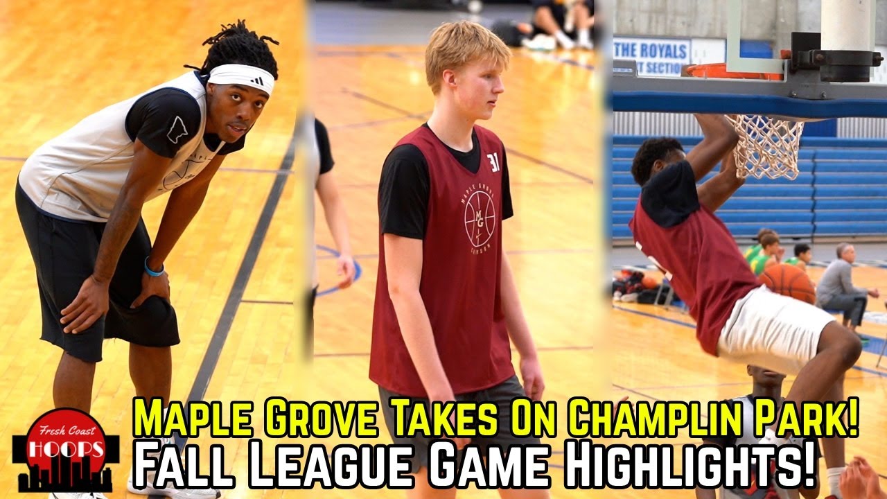 Maple Grove Goes At Champlin Park! Fall League Game Highlights! - YouTube