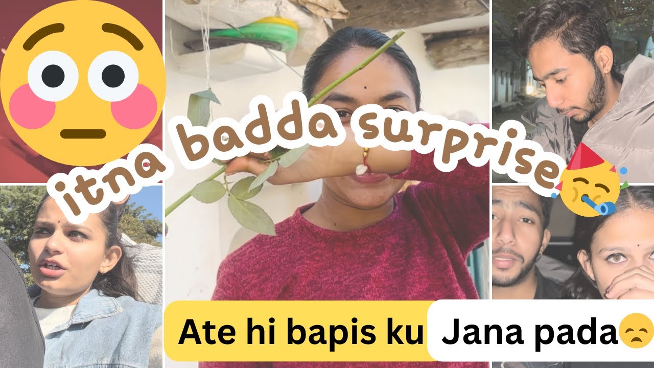 Aate hi bapis ku jana pada😞😞|| Ramanssu vlogs|| - YouTube