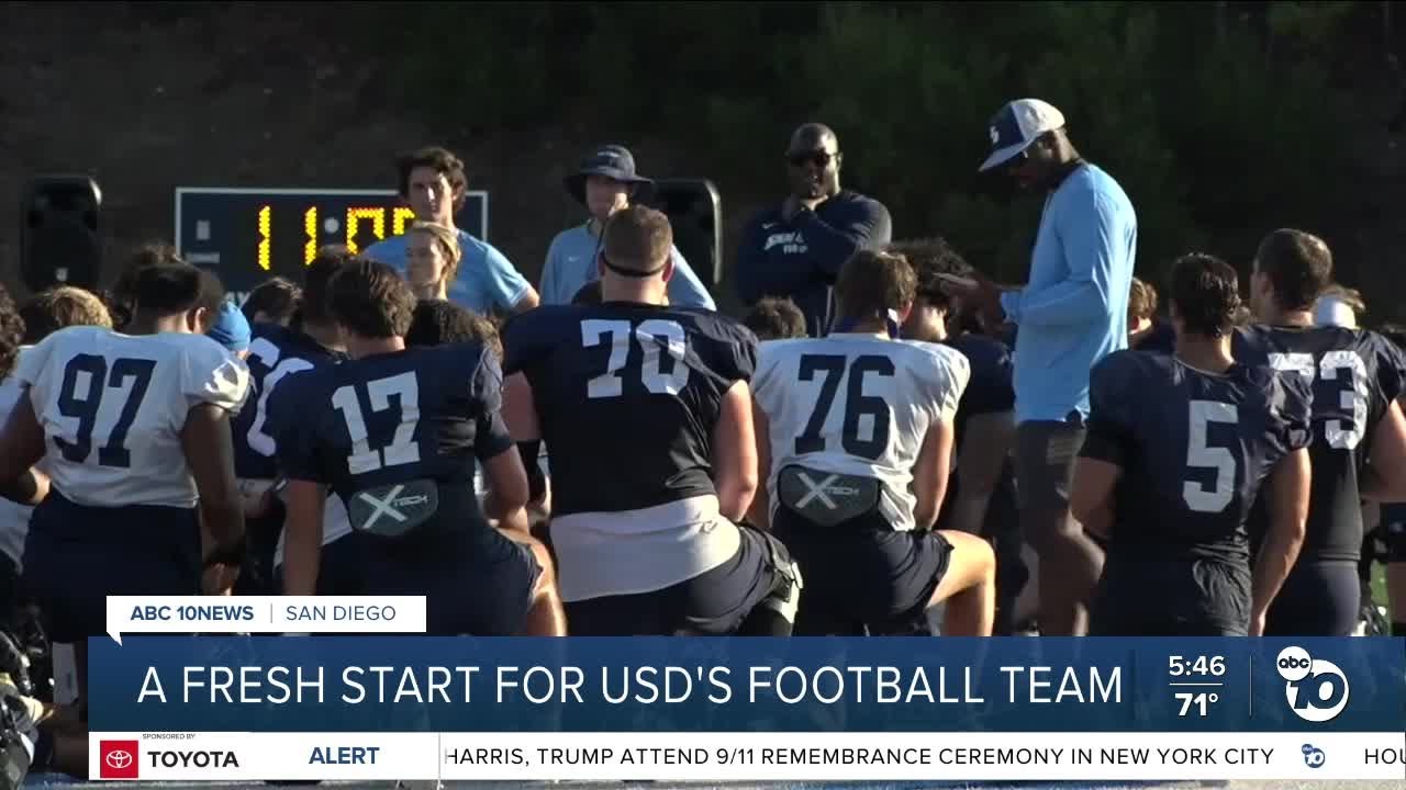 A fresh start for USD's football team - YouTube