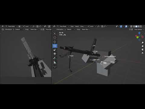 mg42 reload animation - YouTube