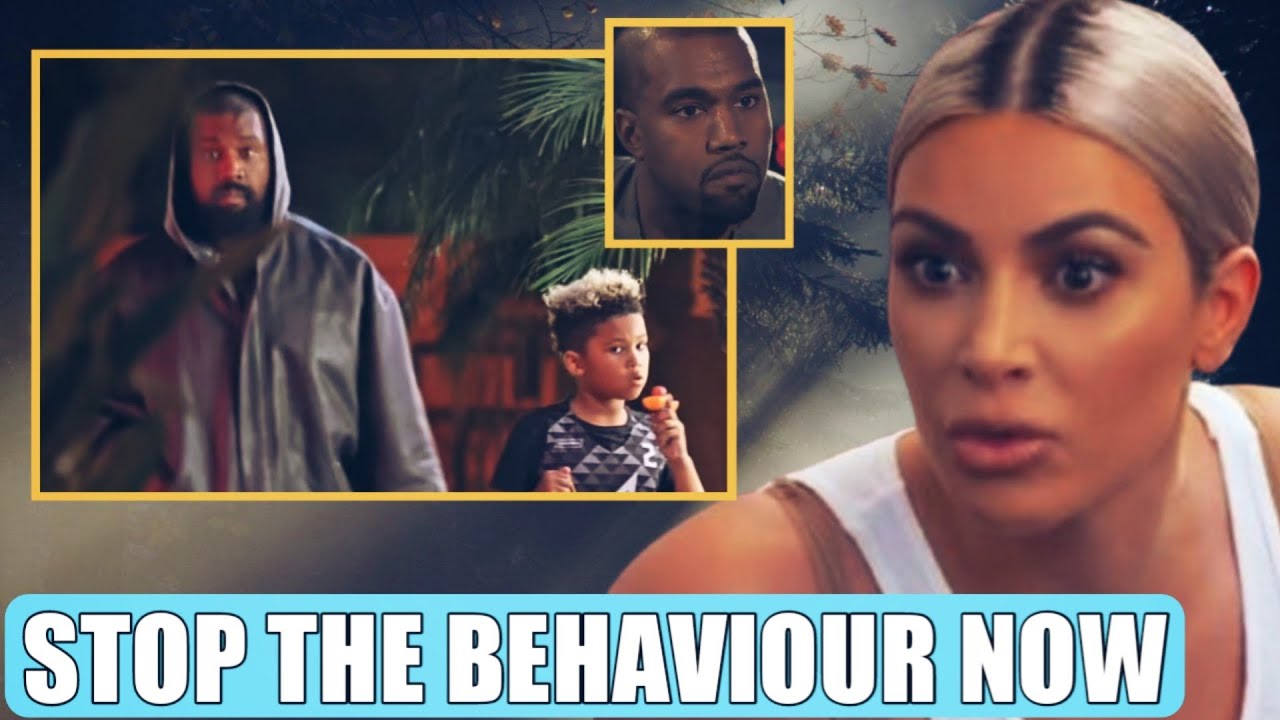 LEAVE HIM ALONE! Kanye West ANGRILY TAKES AWAY Saint After Kim ALLOWS ...